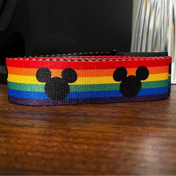 Disney | Accessories | Mickey Mouse Disney Pride Belt | Poshmark